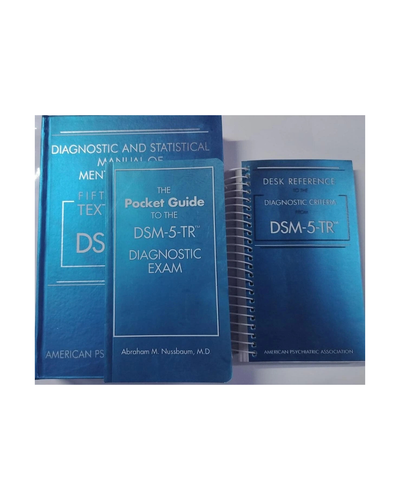 DSM 5 TR Hardcover & Desk Reference & Pocket Guide To Diagnostic Exam ...