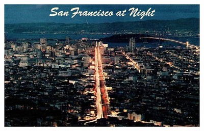 Postcard PANORAMIC SCENE San Francisco California CA j/01 AS3300 | eBay