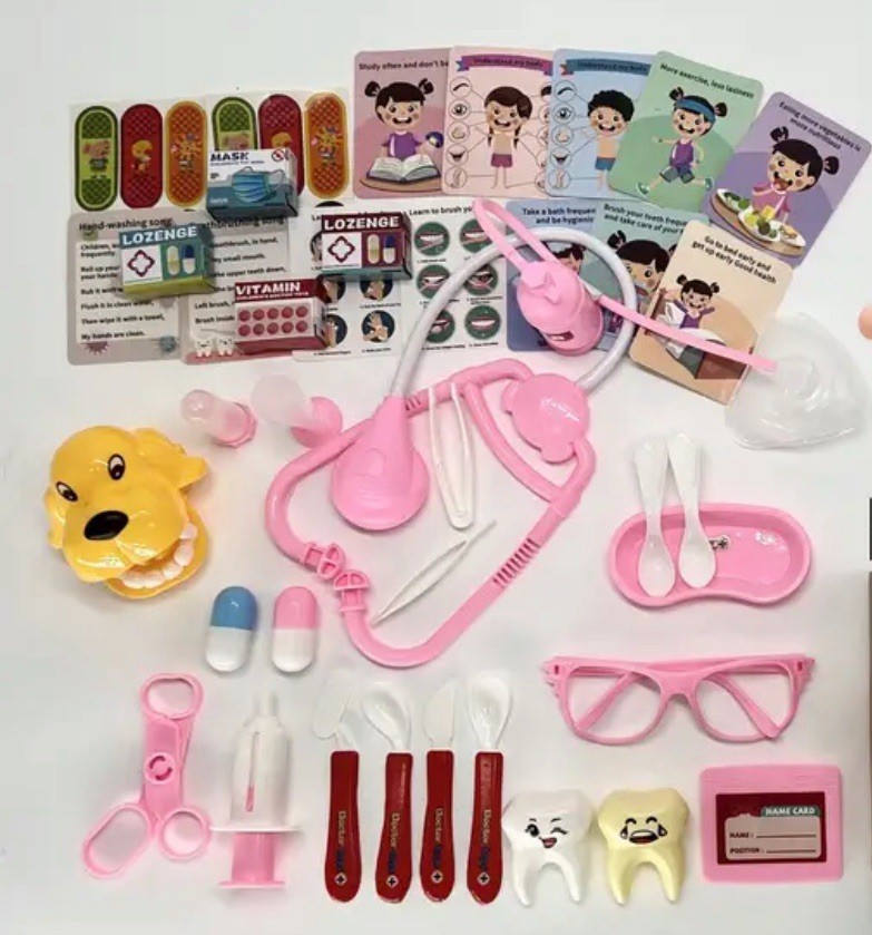 Pretend Play Doctor Play Sets For Boys Girls Kids Doctor Kit Toys/60PCS ...