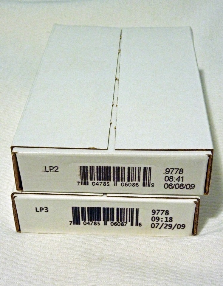 TWO 2009 MINT SEALED LINCOLN CENT 2 ROLL MINT BOX SETS LP2 AND LP3 ...