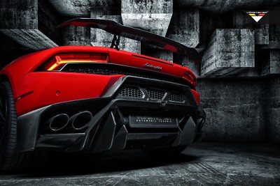 Vorsteiner Aero - Lamborghini Huracan Novara Edizione Rear Bar Spoiler ...