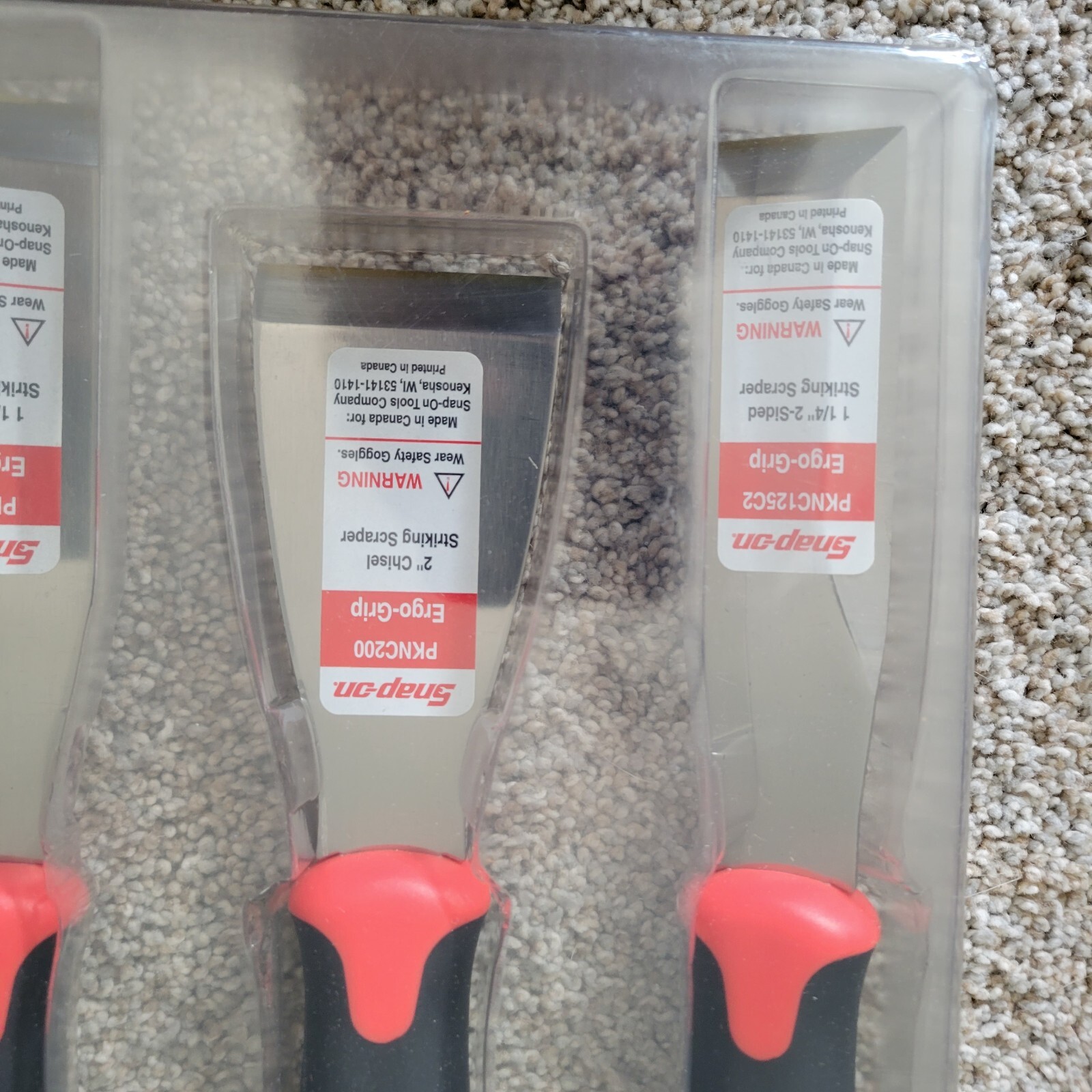 Snap-on Tools Heavy Duty 3pc Striking Scraper Set PKNC300 for sale ...