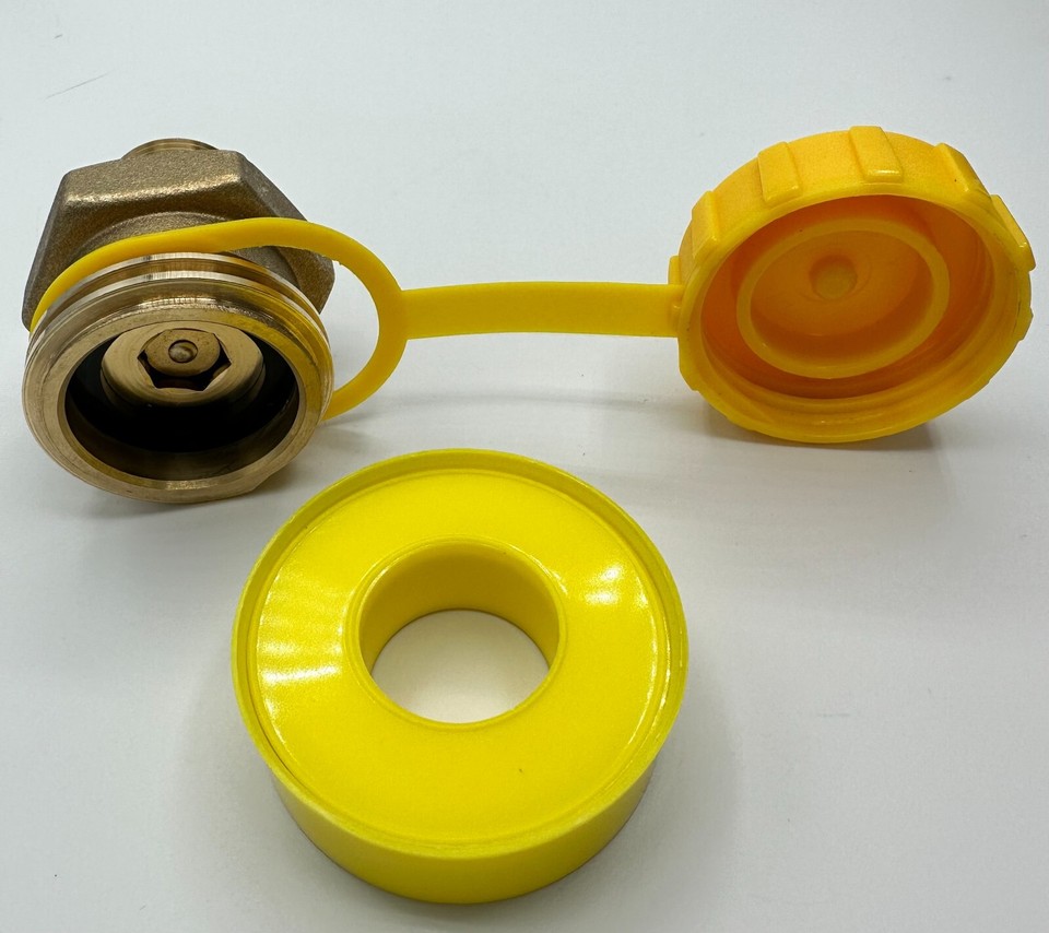 REGO RE7547B - PROPANE TANK FILLER VALVE - NPT CONNECTION LPG GAS 1 3/4 ...