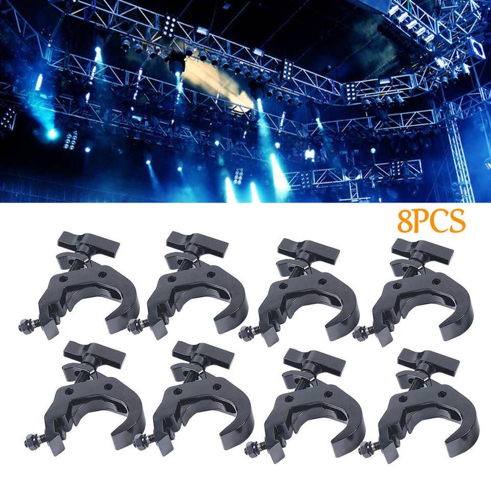 8Pcs/Set Stage Lighting Clamp Heavy Duty DJ Light Truss Fit 40-52MM ...
