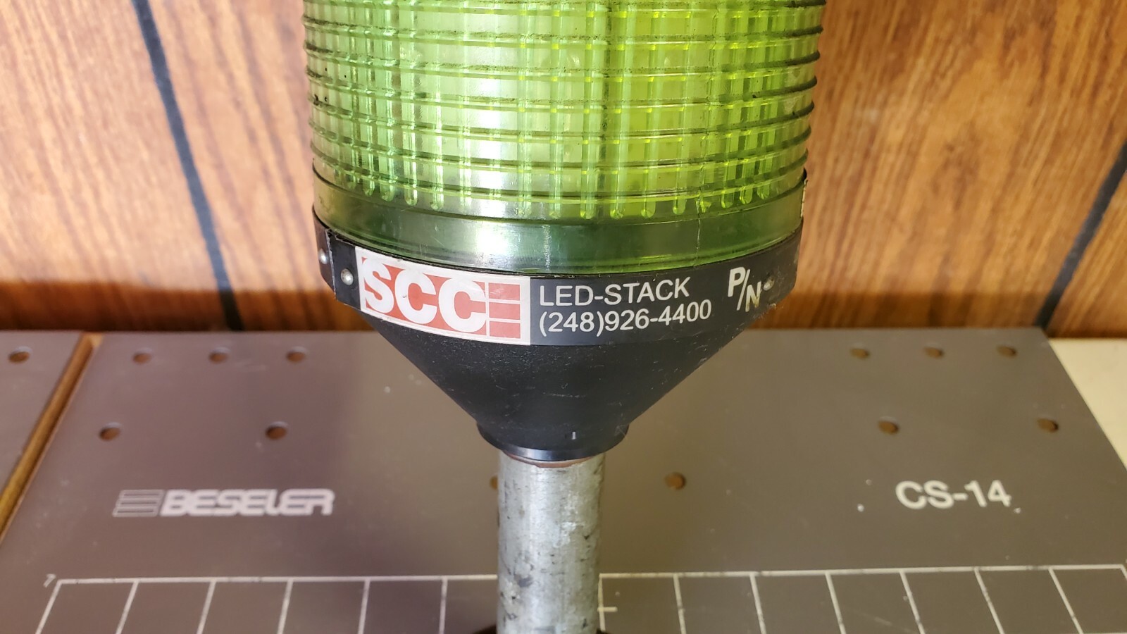SCC LED Stack Light, 4000-BG-R-24V / 24VDC AT 0.25A | eBay