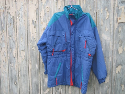 Ski Jacket Huski Explorer Blue Green Size 102 cm | eBay Australia