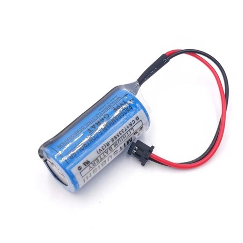 US 1800mAh Q6BAT CR17335SE-R 3V PLC Battery For Mitsubishi QNS FANUC ...