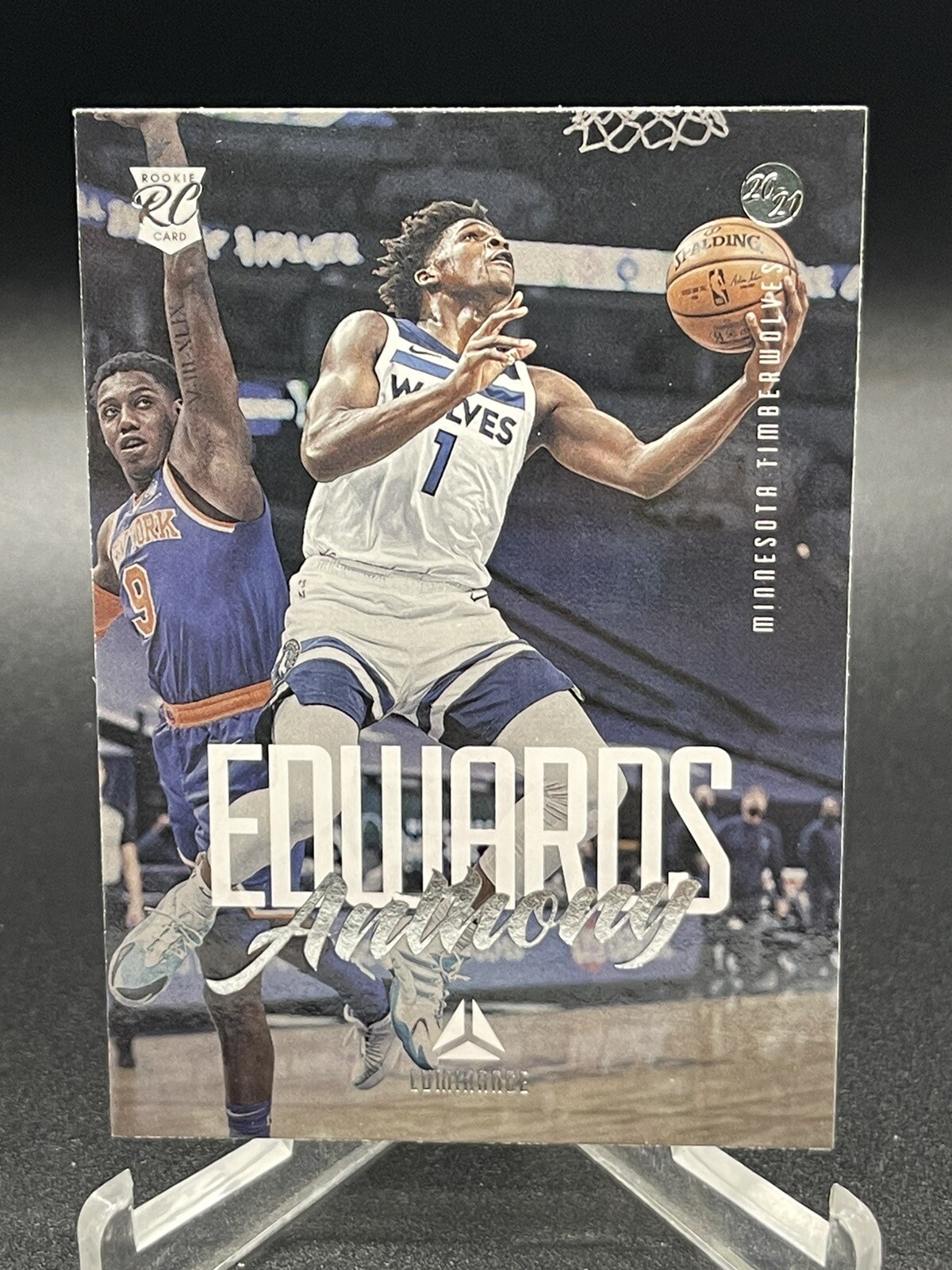 2020 Chronicles Luminance Anthony Edwards Rookie #143 Minnesota ...