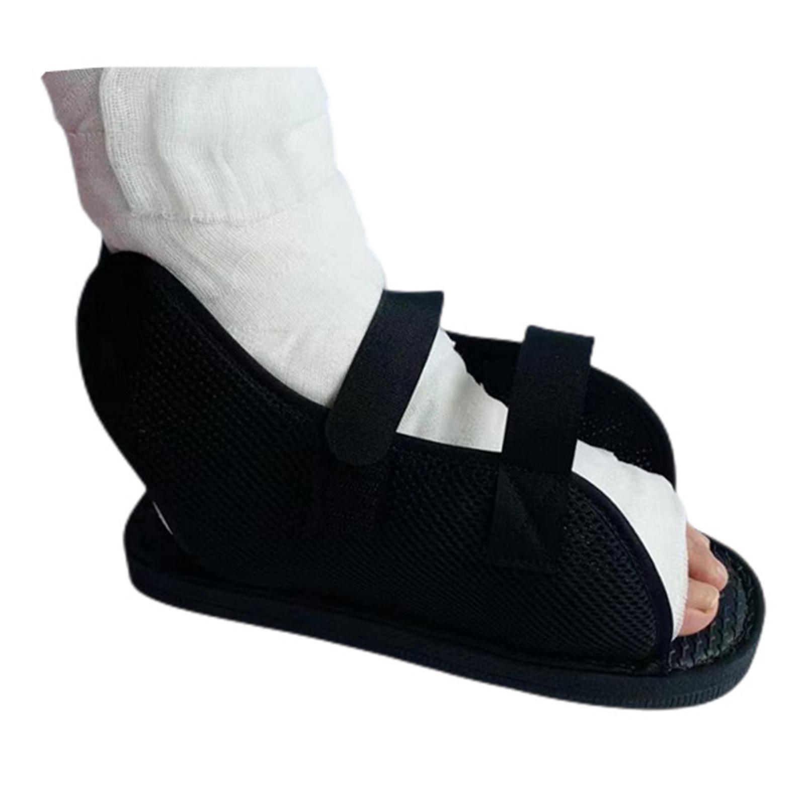 Foot Fracture Support Shoe Open Toe Plaster Boot 1-43 L 41-43 | eBay