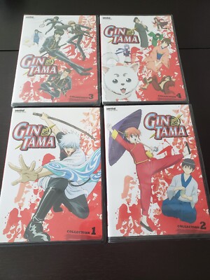 Gintama: Complete Collection 1 2 3 4 DVD Anime Series 4 Set *OOP* -G ...