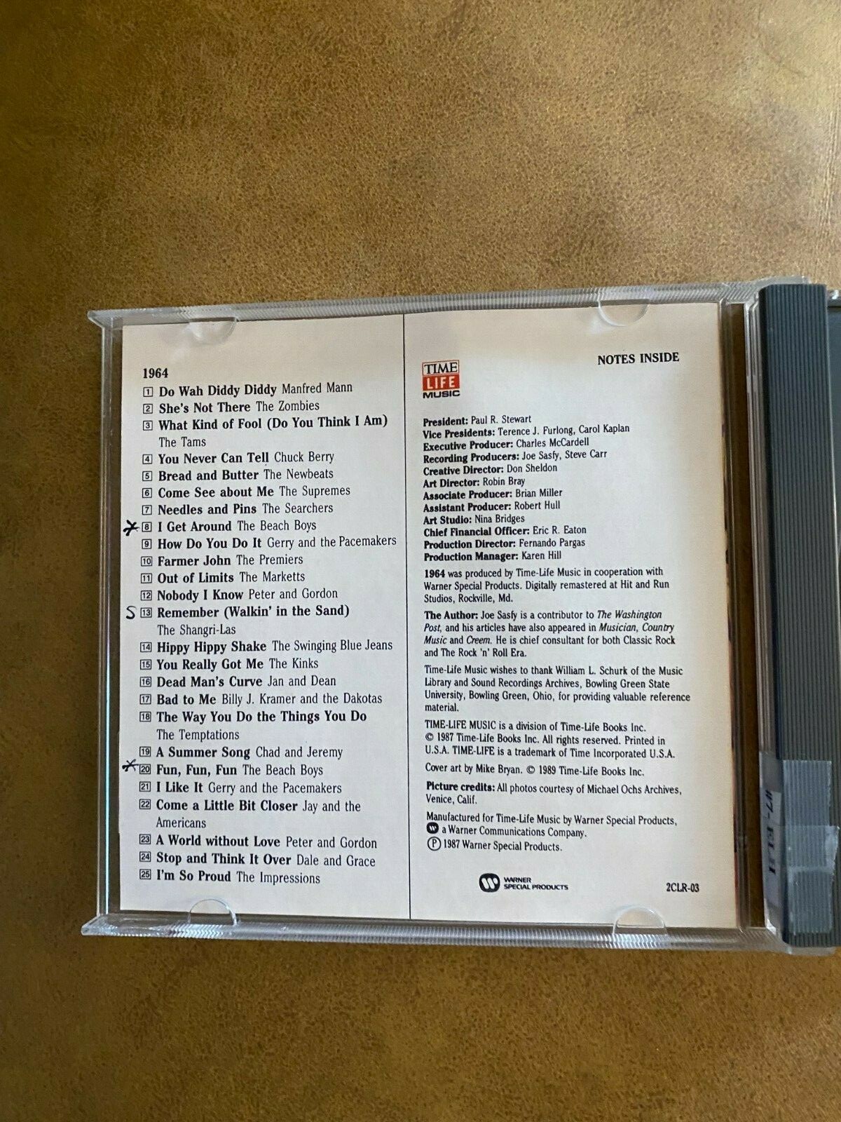 Time Life Music *Classic Rock *1964 *CD *VG+/NM *2CLR-03 *VARIOUS ...