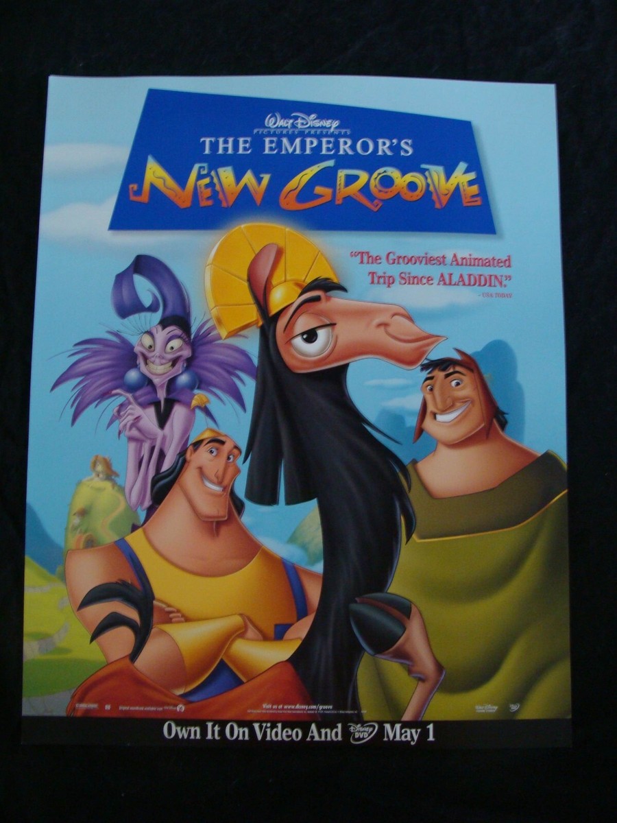 The Emperors New Groove Poster Emperor Groove Art Etsy UK