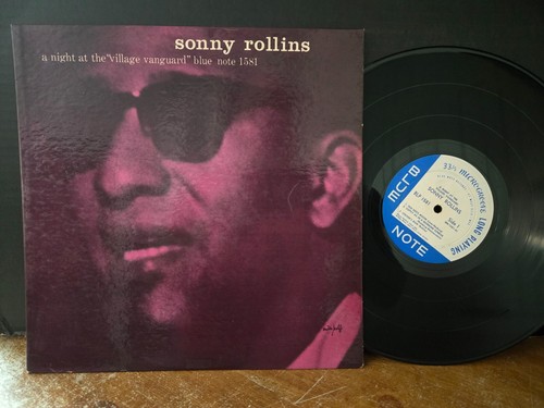 Sonny Rollins Night At The Village Vanguard 1957 Mono RVG Blue Note Elvin Jones | eBay