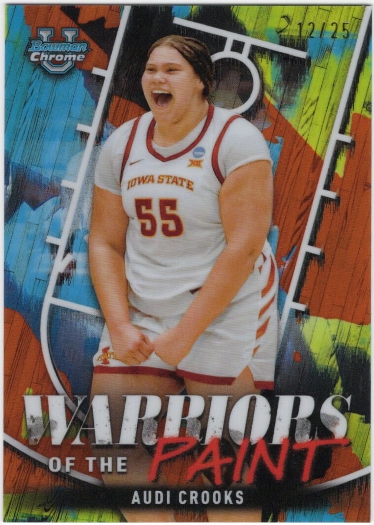 2024-25 Bowman University Chrome - Warriors of the Paint Audi Crooks # ...