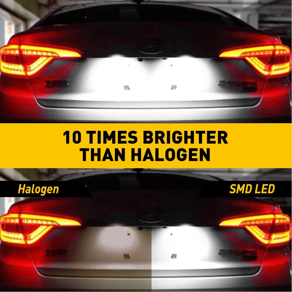 AUXITO FOR AUDI A3 / S3 A4 RS4 Q7 License Number Plate Light Lamp Error ...