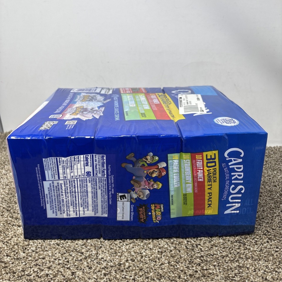 Mario Golf Super Rush 3d World Pokemon Nintendo Switch Capri Sun 3 Pack ...