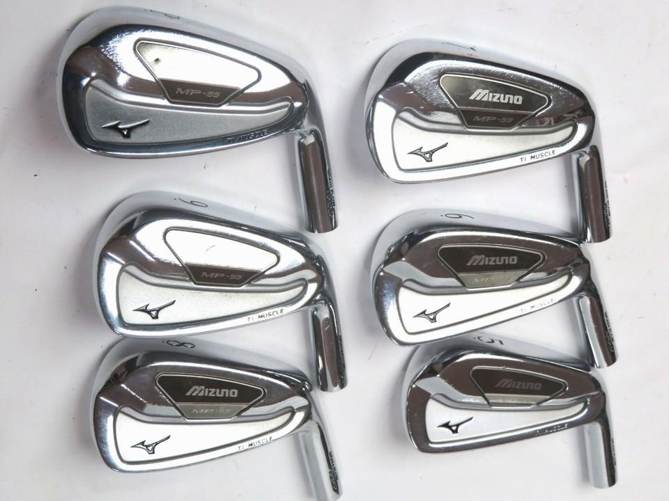 Mizuno GOLF PARTS MP-59 5-PW 6PC Head Only IRONS SET CLUBS NWO | eBay