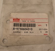 Genuine Isuzu Gasket EGR Pip 8976001670 / 8-97600-167-0 OEM for sale ...