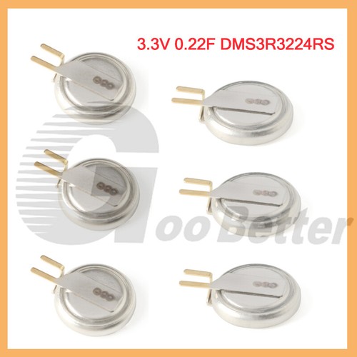 Super Capacitors 3.3V 0.22F DMS3R3224RS Farad Capacitors Small ...