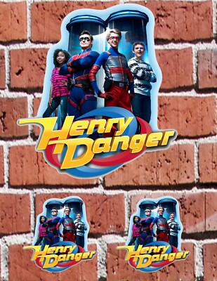 HENRY DANGER CONTROL ROOM - 7" and 3" DECAL STICKERS for HOME, SCHOOL ...