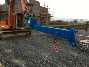 13 Ton Excavator Telescropic Extension Boom Jib | eBay