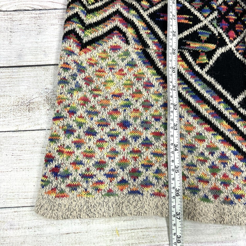 Kamana Open Front Cardigan Sweater Women's Aztec Southwestern Geometric ...