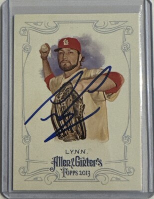 LANCE LYNN 2013 Topps Allen Ginter's Auto Autograph St. Louis Cardinals ...