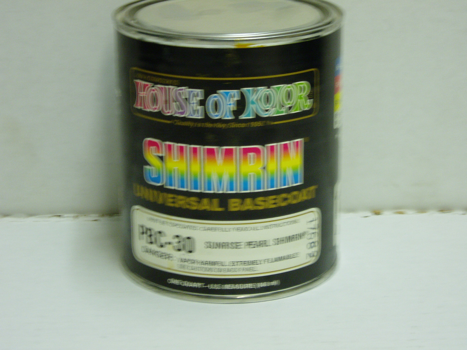 PBC30 Sunrise Pearl Shimrin Basecoat 1 Quart House of Kolor | Urethane ...