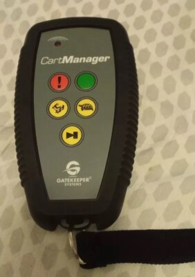 Gatekeeper K-9400 Wireless 5-Button Portable Remote Control For Cart ...