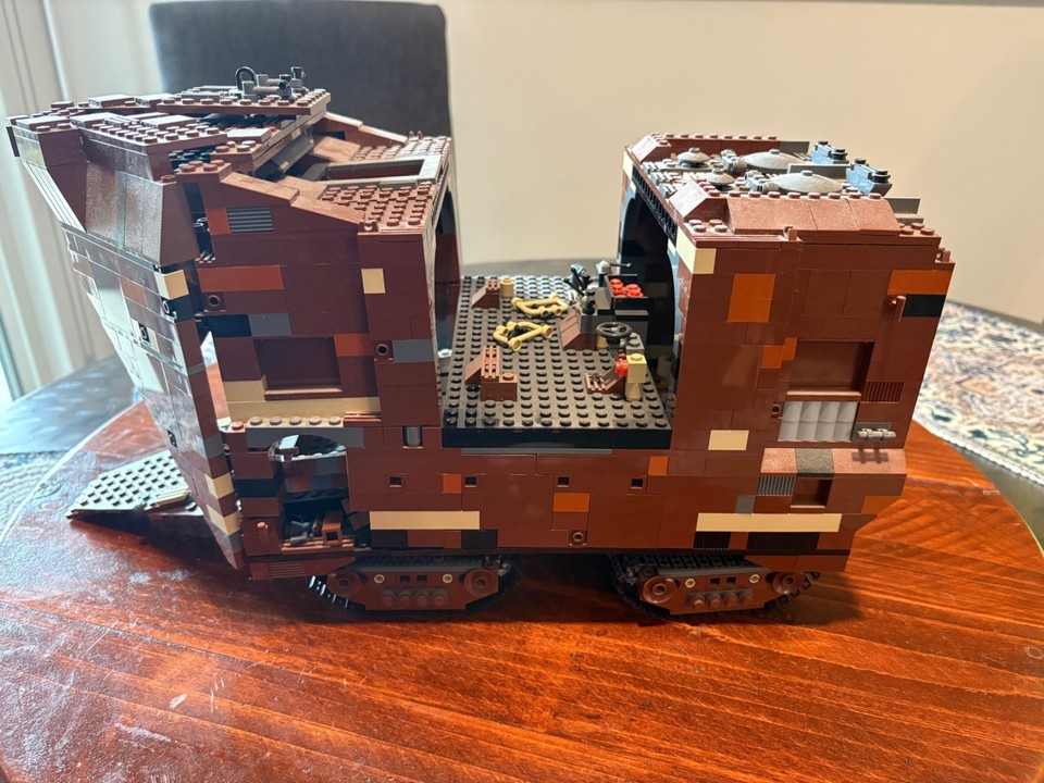 Lego STAR WARS Sandcrawler 10144- Incomplete Set-Inc Instructions-No ...