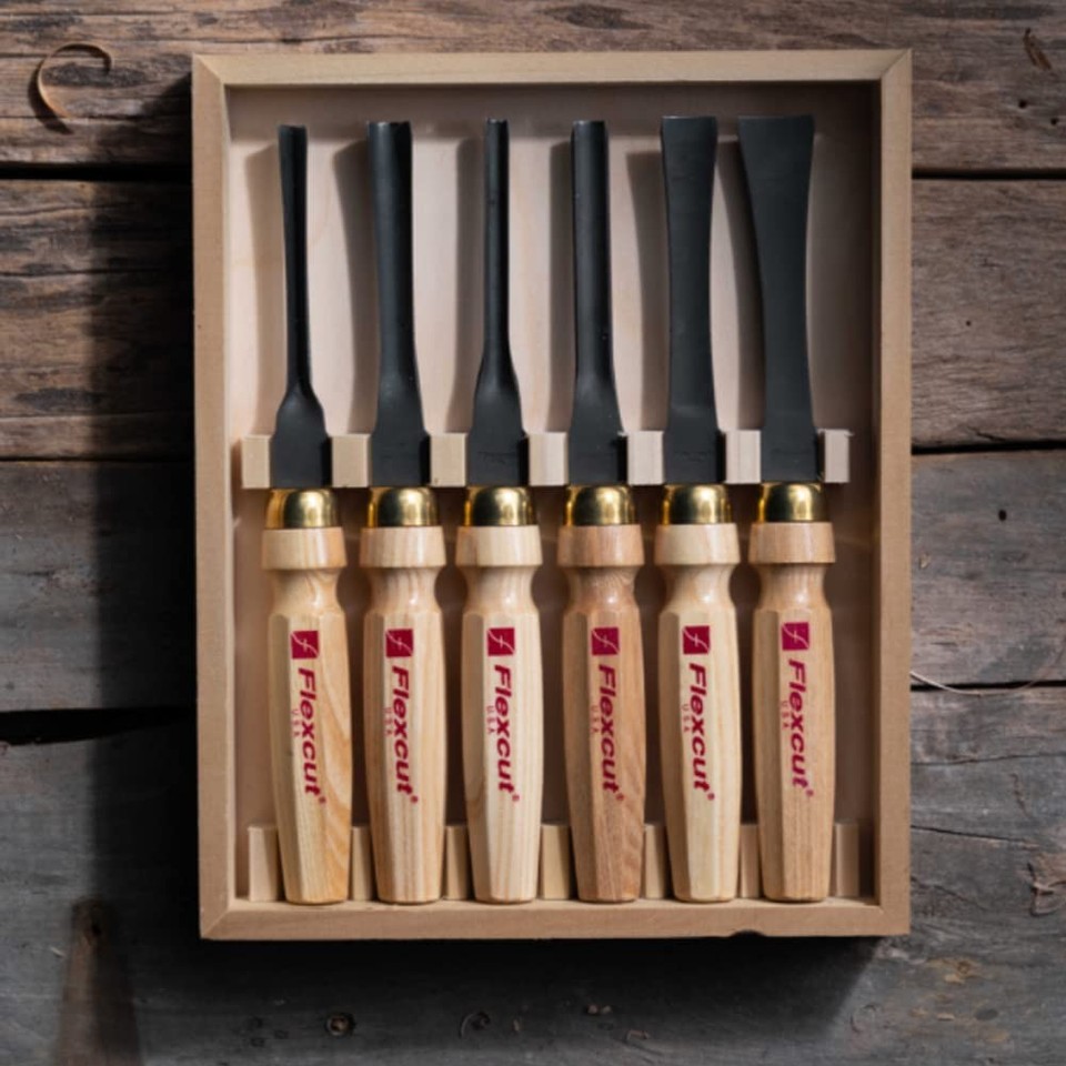 Wood Carving Tools 6-Piece Starter Set MC150 | Ice Mallet Carving ...