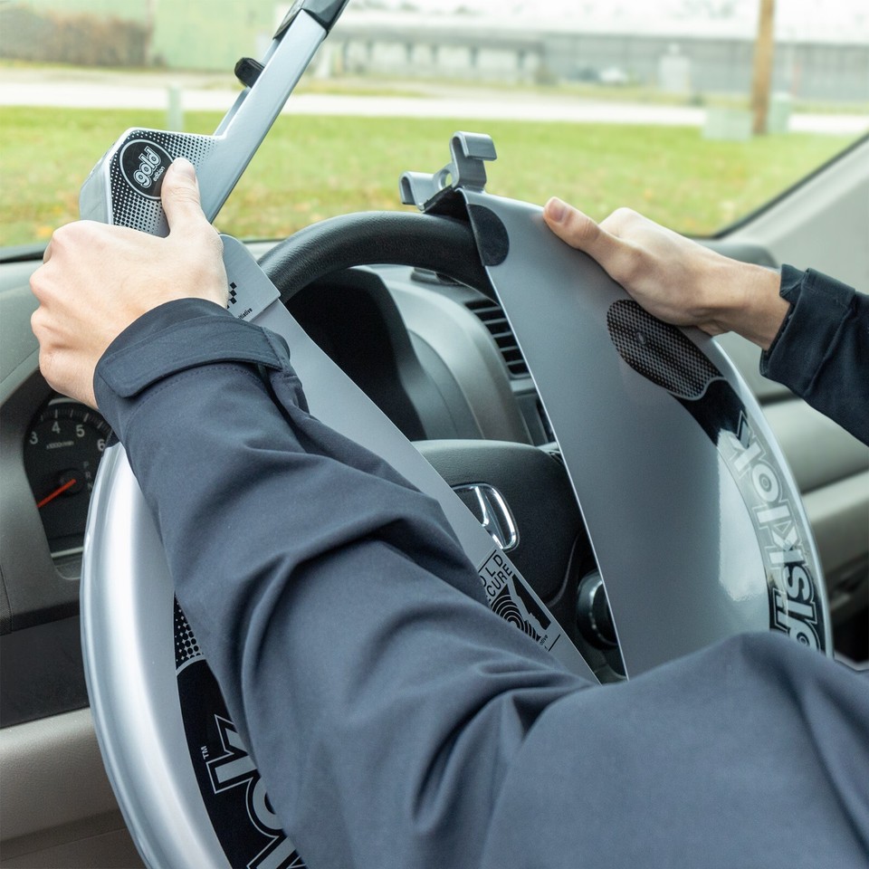 Disklok Security Device | Steering Wheel Lock | Full Cover | Thatcham ...