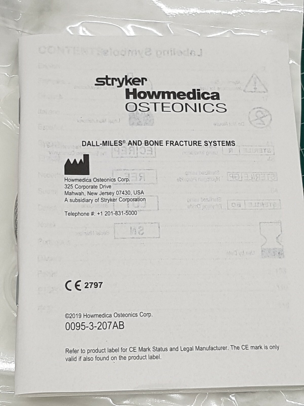 Stryker Dall-Miles Cable and sleeve Set Stainless Steel Ref 3704-0-510 ...