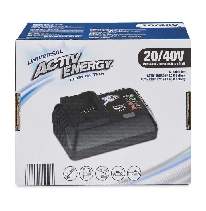 Activ Energy Fast Charger 4.0A For 20/40v Cordless Ferrex Rechargeable ...