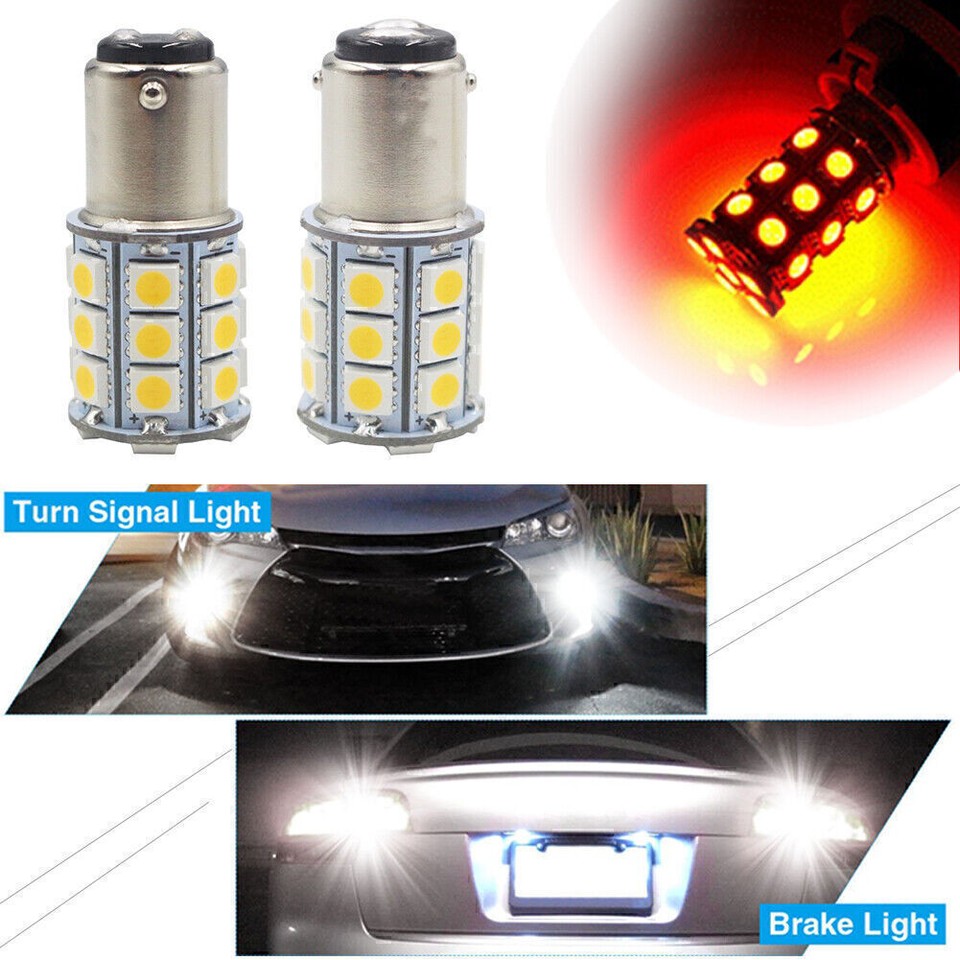 SMD BA15D Red Bulb fit Cabin Marine Boat Interior Lights 1004 1076 1142 ...