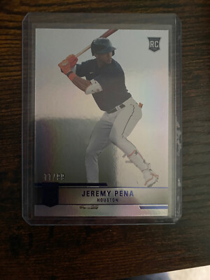 2022 Panini Chronicles Elite Jeremy Pena Rookie RC Houston Astros blue ...