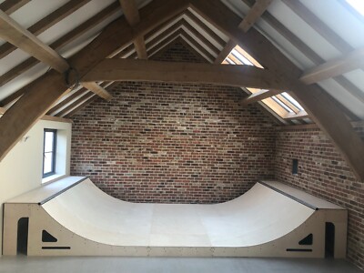 2ft High Mini Ramp Kit - Self Build Skate Ramp Halfpipe - DIY, BMX ...