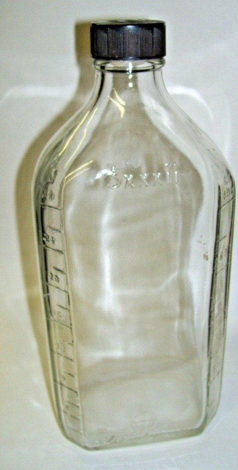 Large Antique Medicine Bottle Sani Glass | eBay