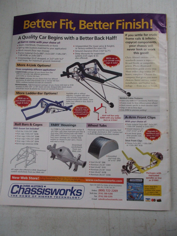 NATIONAL DRAGSTER MAGAZINE JULY 8, 2005 RON CAPPS BRANDON BERNSTEIN KN ...