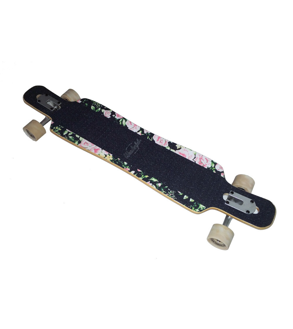 SKATEBOARD, WONDERFUL BOARD CO. LONG SKATEBOARD COMPLETE 39", LONGBOARD ...