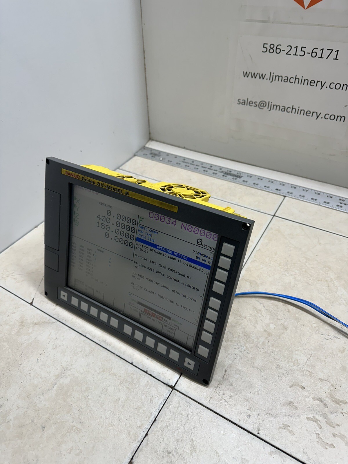 FANUC 31i-B A02B-0327-B502 TESTED, WARRANTY | eBay