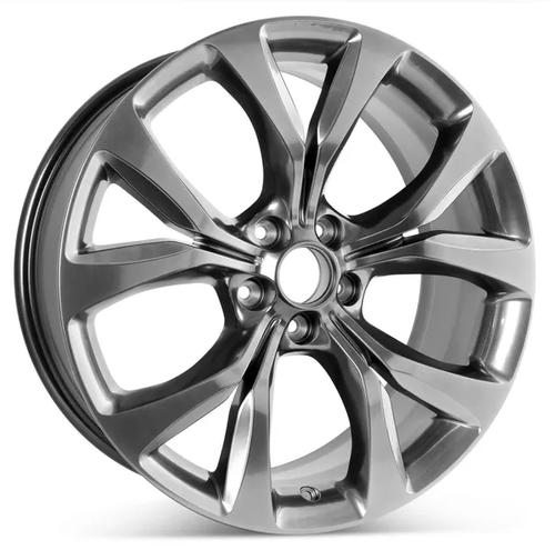 New 19" x 8" Hyper Silver Replacement Wheel Rim 2015 2016 2017 for ...