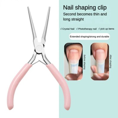 Stainless Steel Acrylic Nails Pincher Nail Shaping Pliers Nail Art | eBay