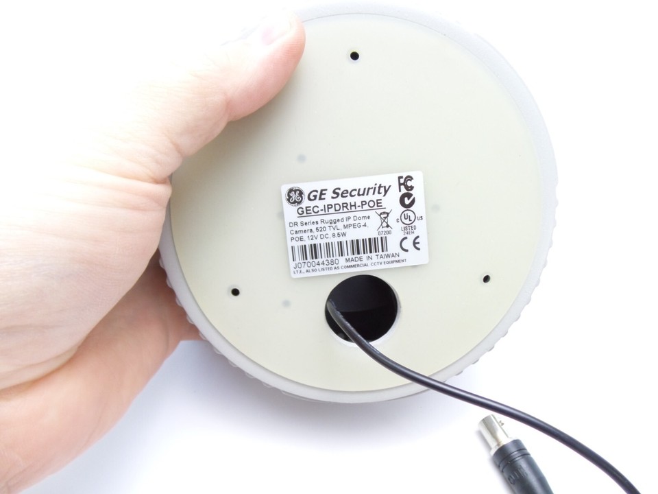 GENERAL ELECTRIC GEC-IPDRH-POE IP RUGGED DOME CAMERA | eBay
