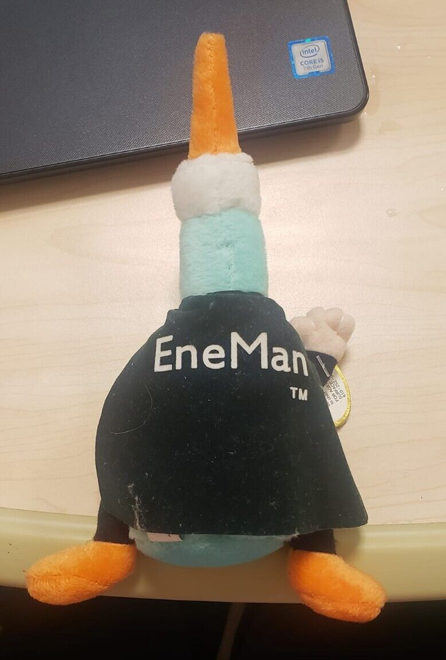 EneMan, Fleet Enema Plush Doll (Curto Toys, Circa 2010s) | eBay