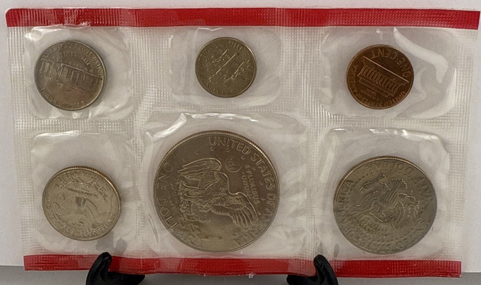 1978 Denver Mint Set 1c, 5c, 10c, 25c, Kennedy and Ike | eBay
