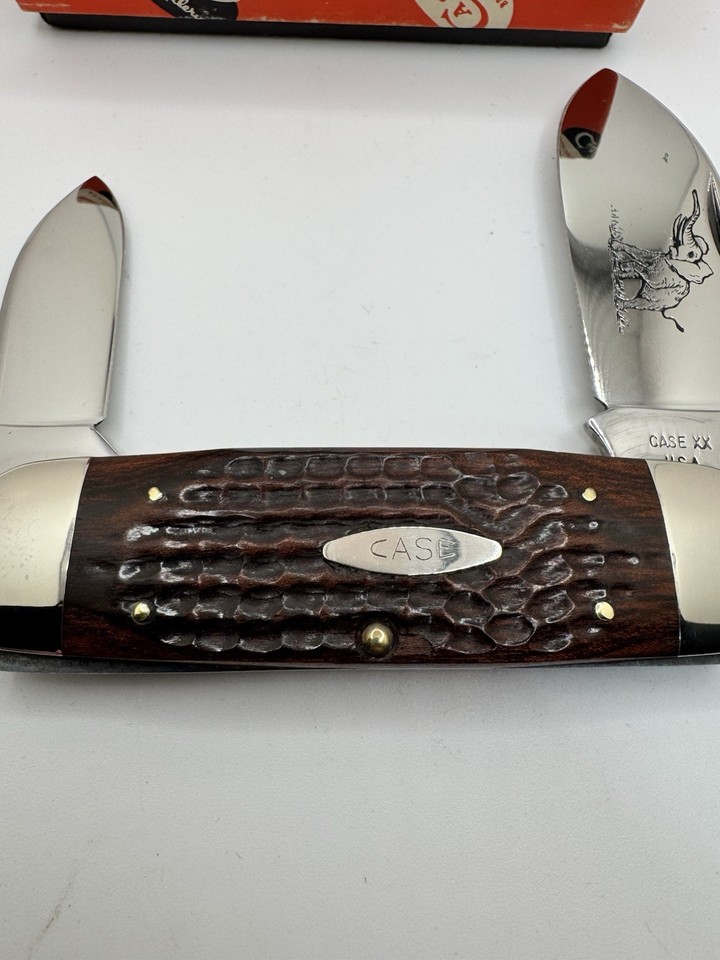 Case Elephant Toe Knife -6250- With Pumpkin Box- No Visible Dots | eBay