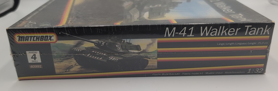 Matchbox M-41 Walker Tank 1:32 Scale Military Tank Model Kit 40991 ...