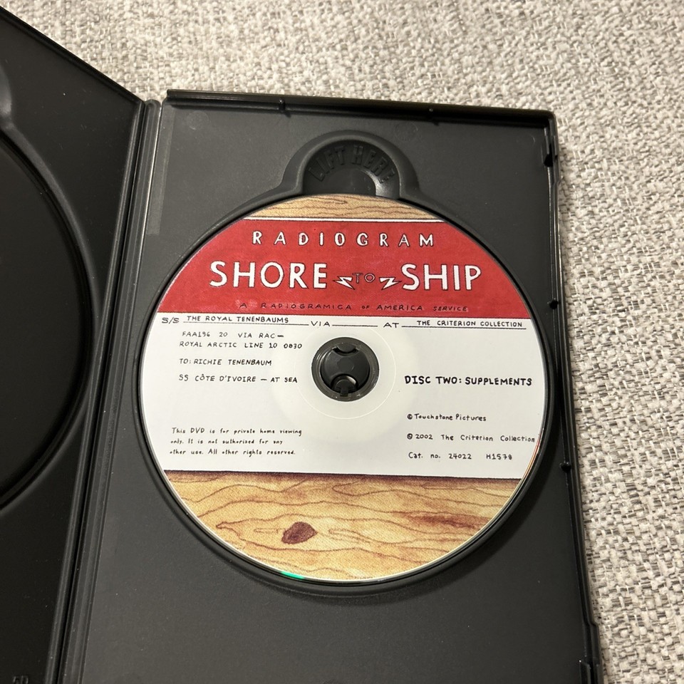 The Royal Tenenbaums (DVD, 2001) 2disc Set 786936165425| eBay