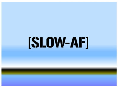 [SLOW AF] 8" (2-pack) vinyl decal color options jdm kdm edm drift ...